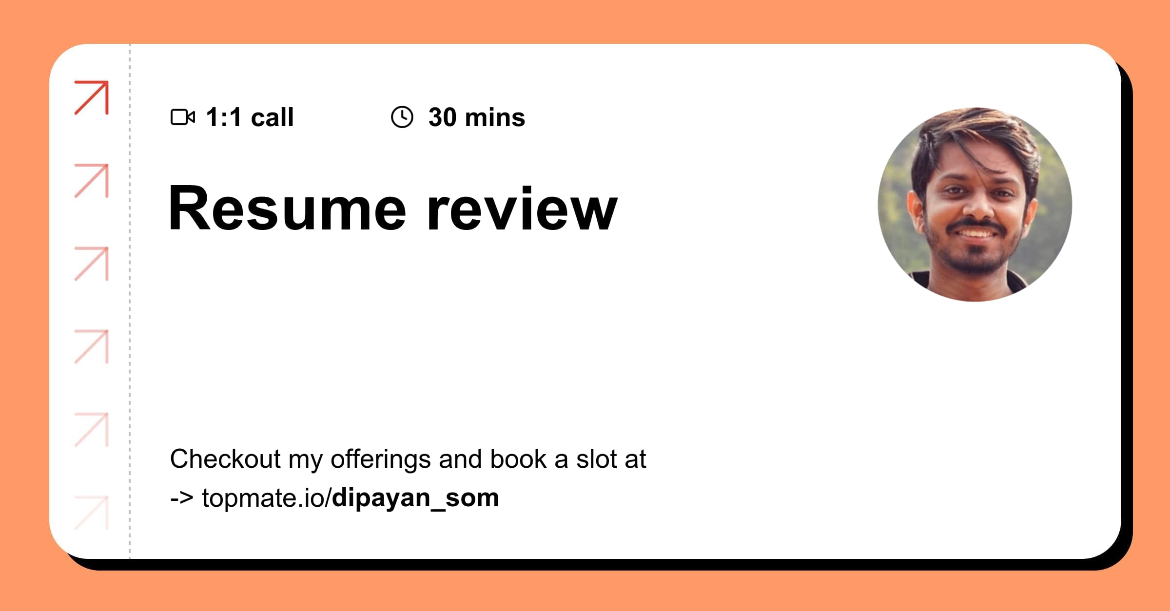 Resume and Linkedin Profile review with Dipayan Som